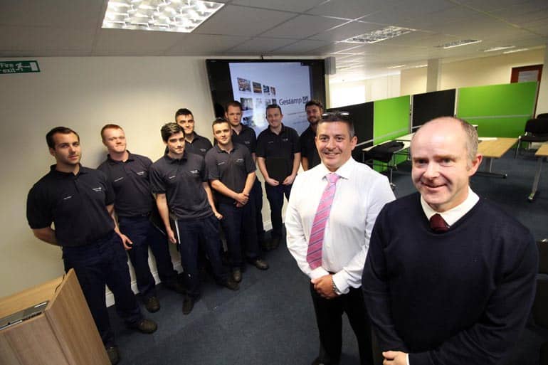 Gestamp Tallent Apprentices get their contracts in staff presentation ...