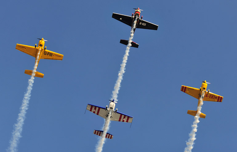 Spectacular air show returns to Durham Tees Valley Airport - Aycliffe ...