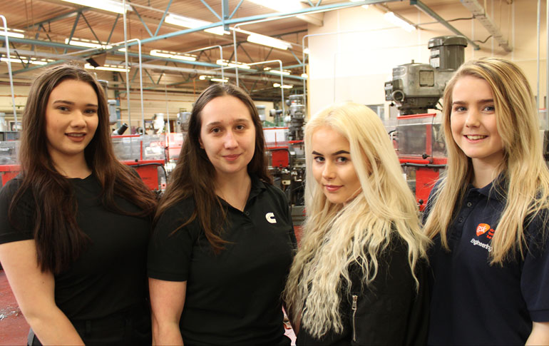 Female apprentices urge girls to consider engineering - Aycliffe Today ...