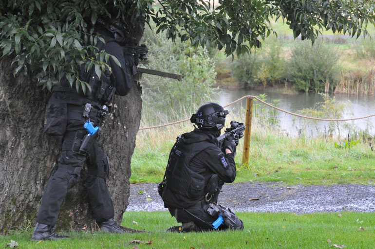 Police carry out anti-terrorism exercise at Kynren site - Aycliffe ...
