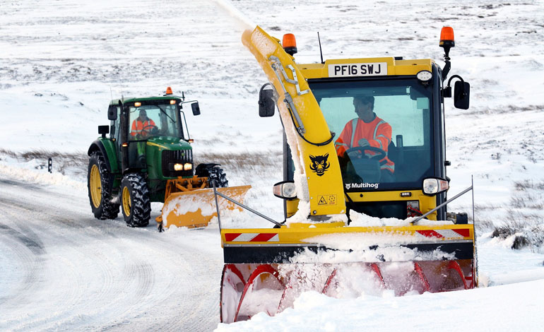 Work continuing to minimise snow disruption - Aycliffe Today Aycliffe Today