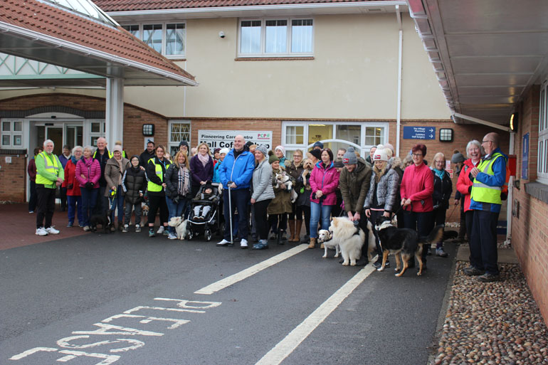 Volunteers make a splash with sponsored walk - Aycliffe Today Aycliffe ...