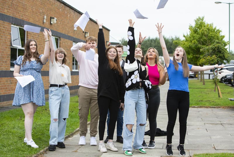 Greenfield Community College celebrates best GSCE exam results in years ...
