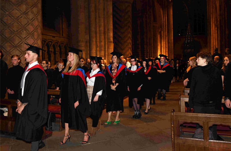 Aycliffe mum Joling honoured at Durham Cathedral graduation ceremony ...
